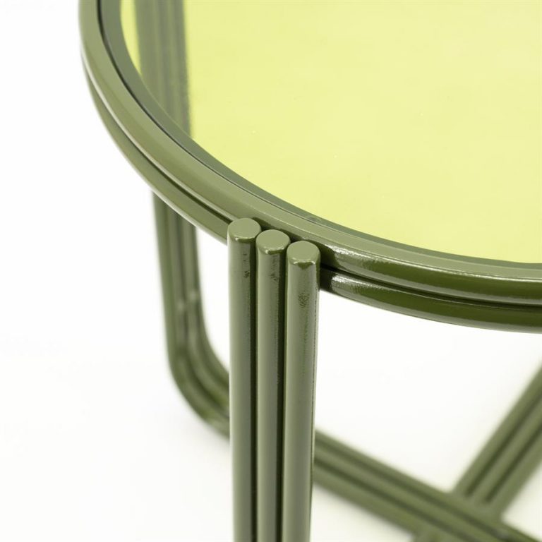 Side table Groovy - green - By-Boo