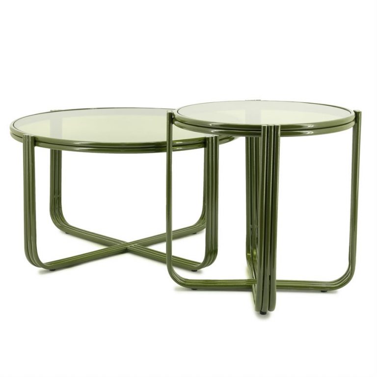 Side table Groovy - green - By-Boo